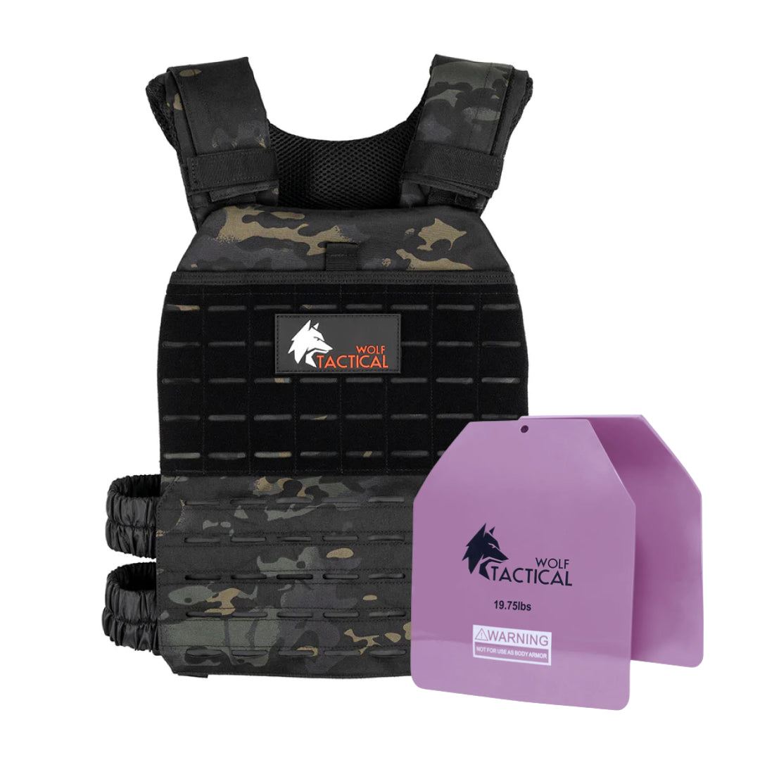 Weighted Vest Plate Carrier and Curved Weight Vest Plates – Wolf Tactical