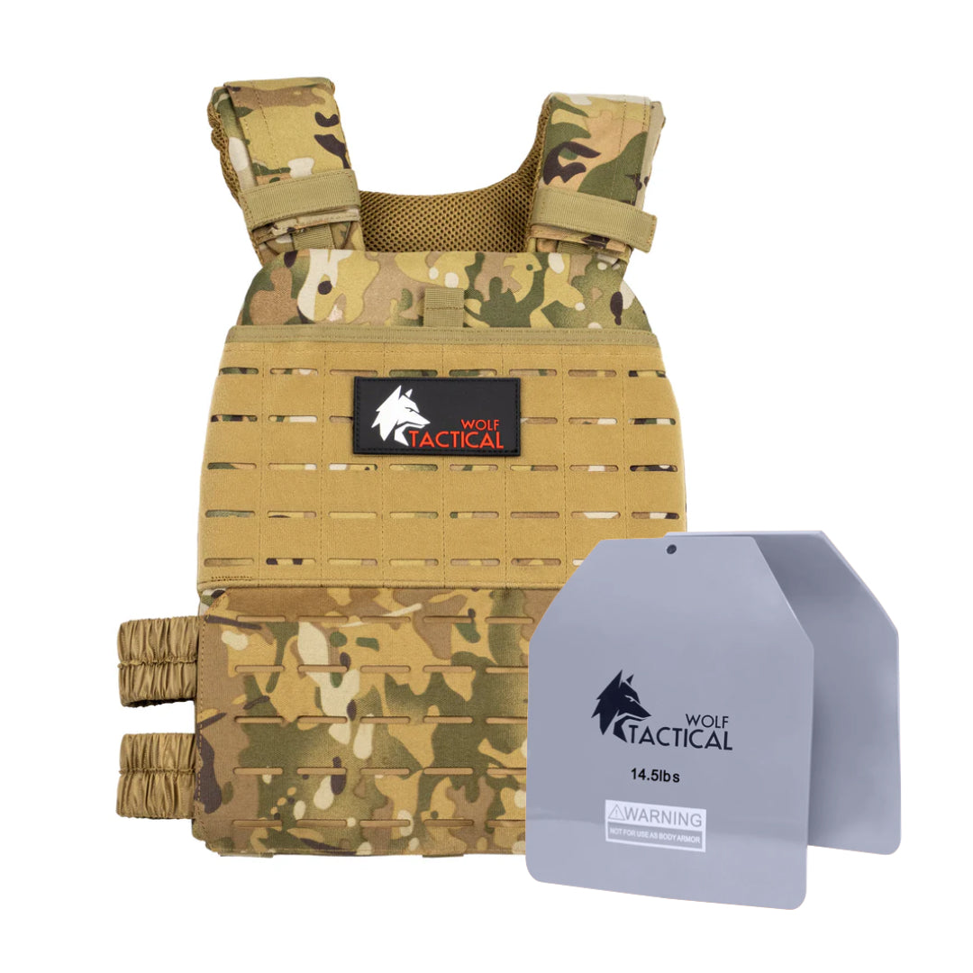 Weighted Vest Plate Carrier and Curved Weight Vest Plates – Wolf Tactical